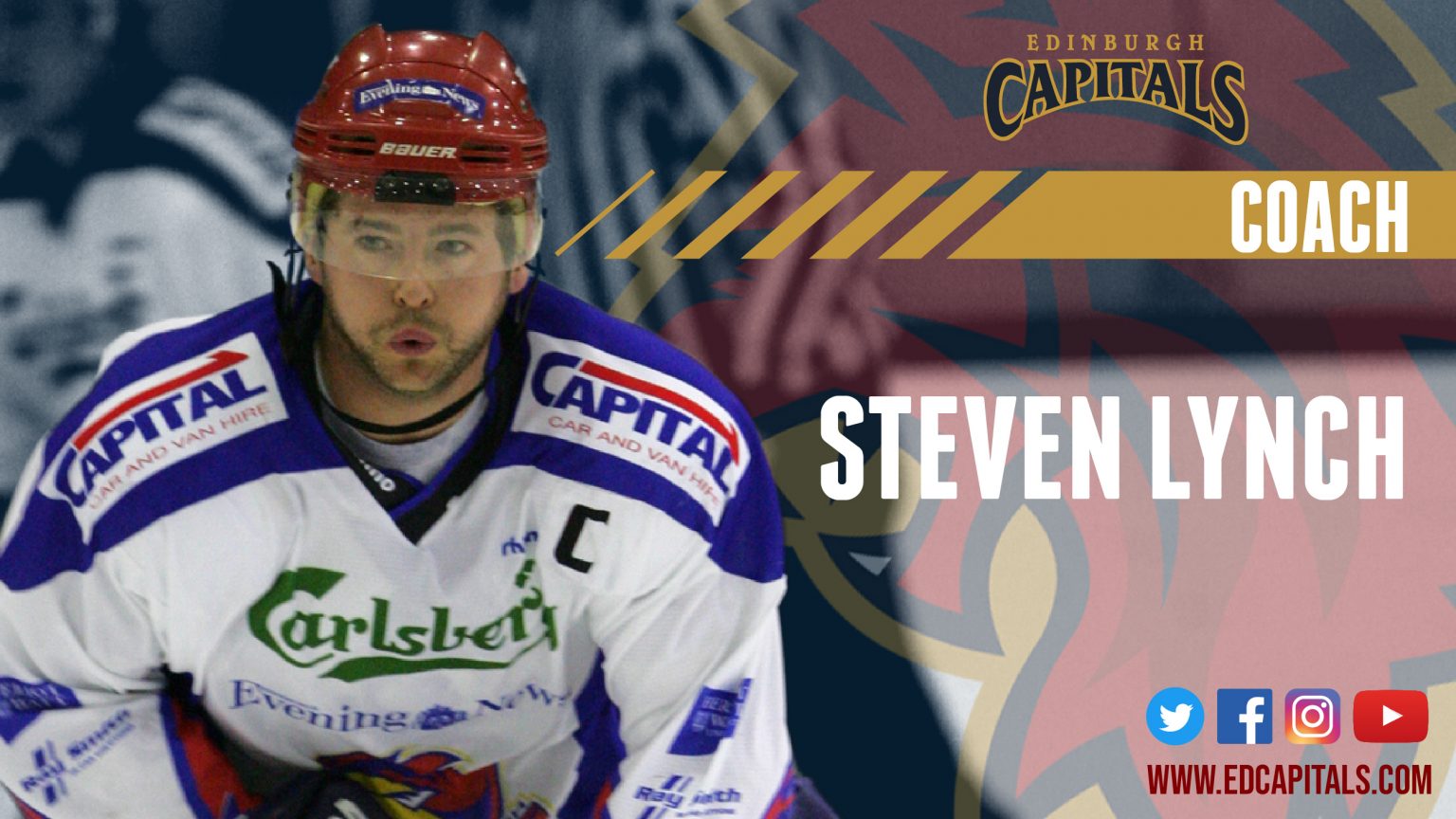 Coach Steven Lynch To Lead Edinburgh Capitals Return To The Ice This ...