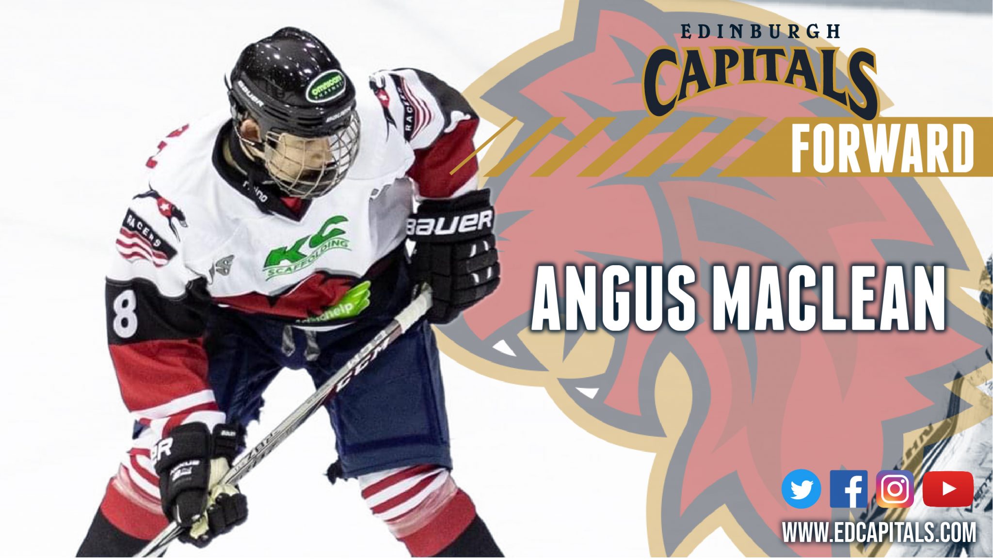 Maclean Returns After Spell Out Of Hockey – Edinburgh Capitals