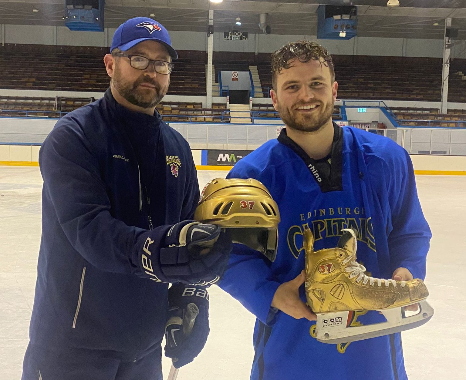 Chad Takes The Gold – Edinburgh Capitals