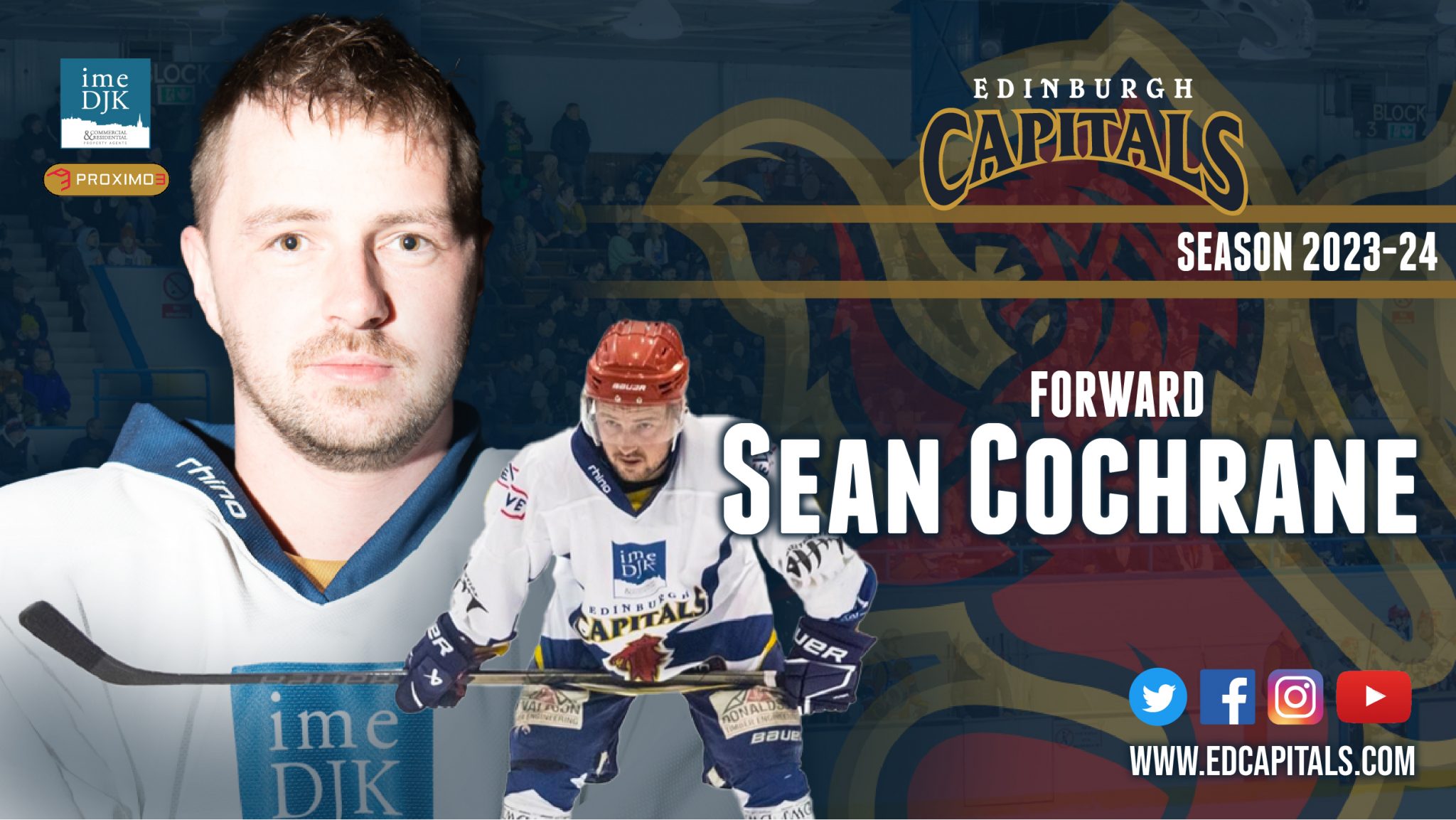 Sean Returns To The Capital – Edinburgh Capitals