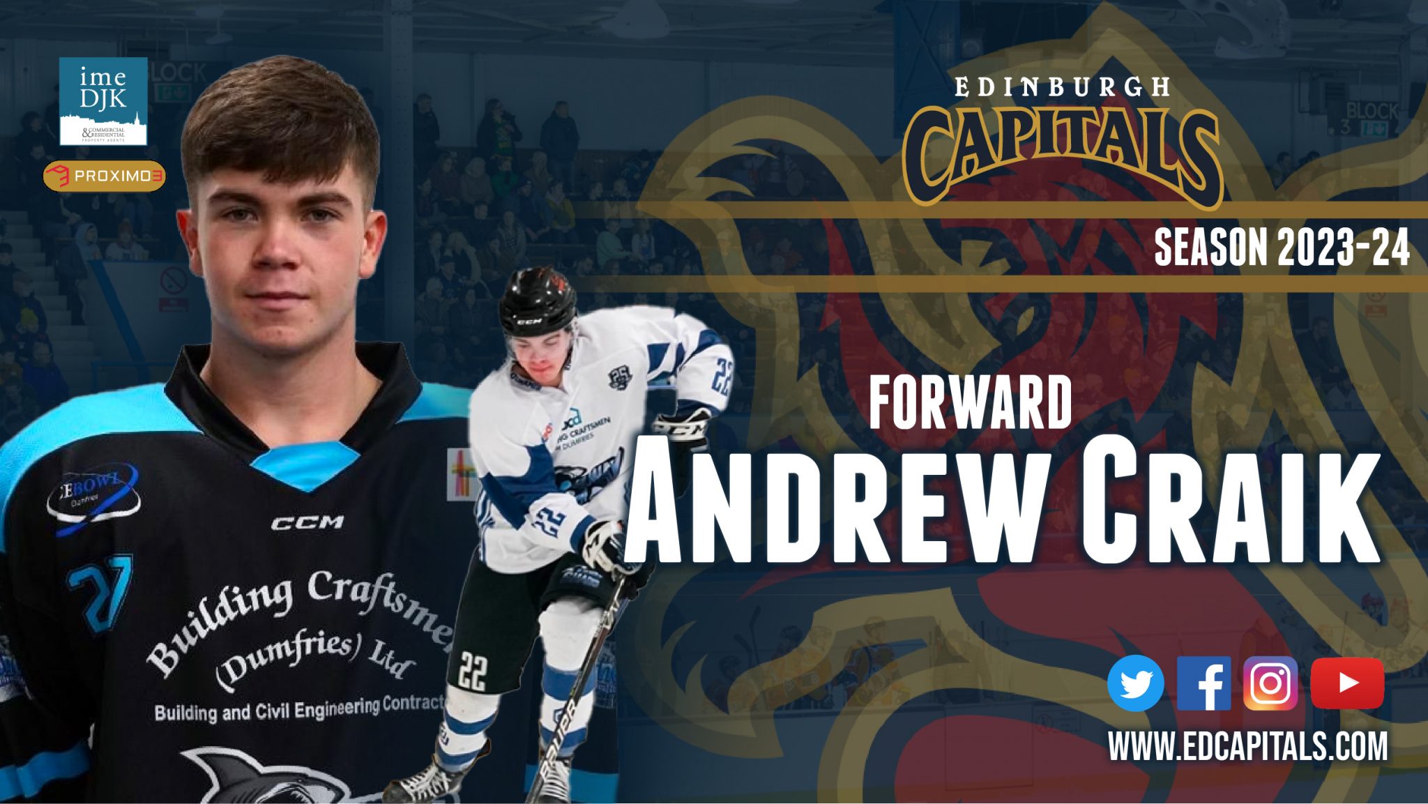 Caps And Sharks Link Up Again – Edinburgh Capitals