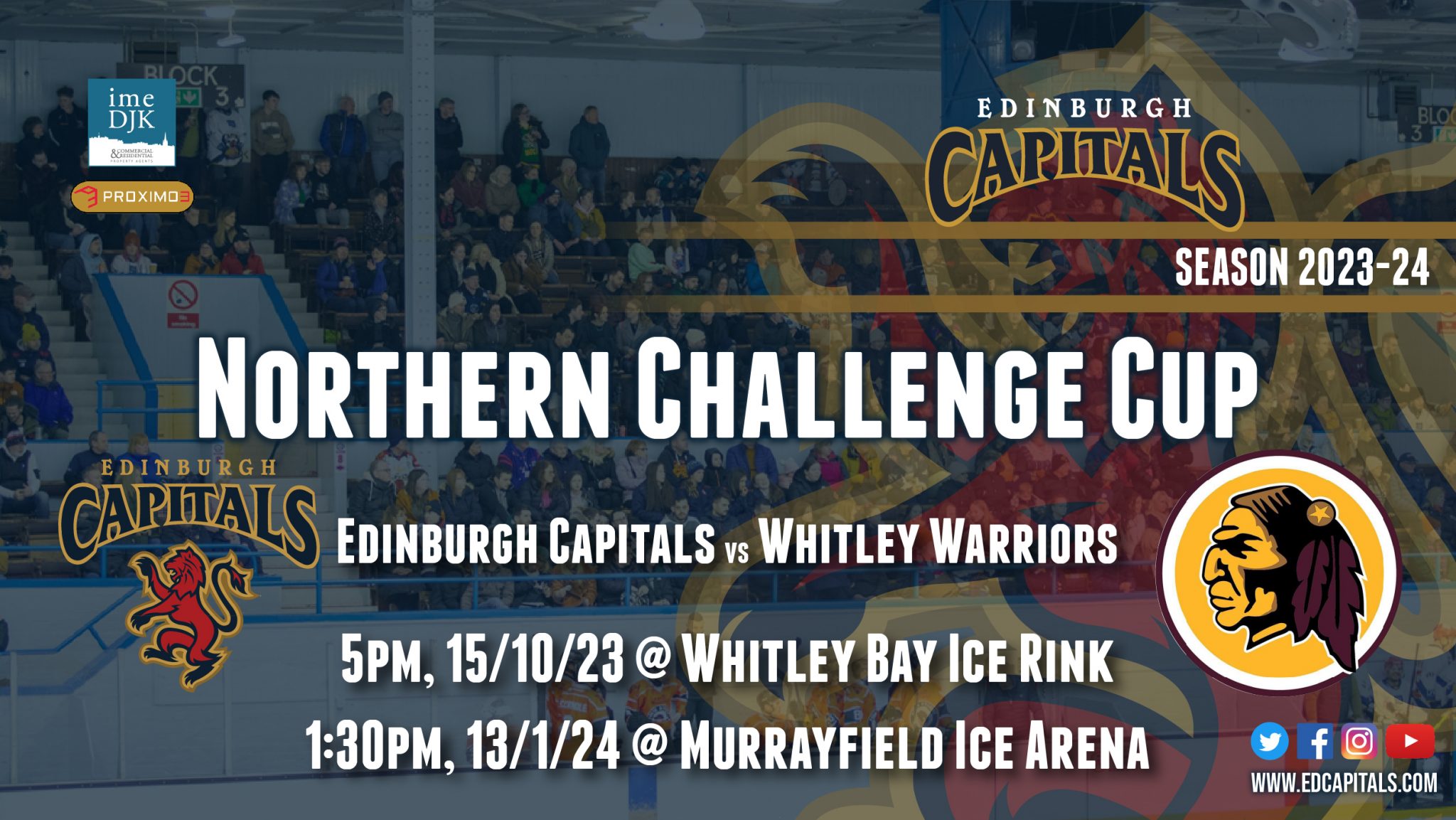 Caps And Warriors Go Head To Head – Edinburgh Capitals