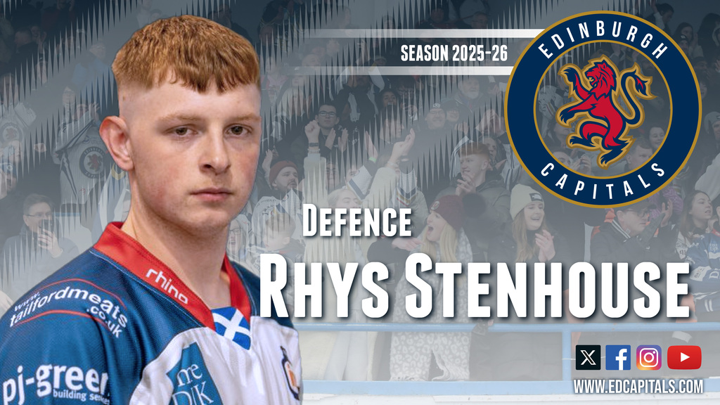 Rhys Is Back In The Hoose – Edinburgh Capitals